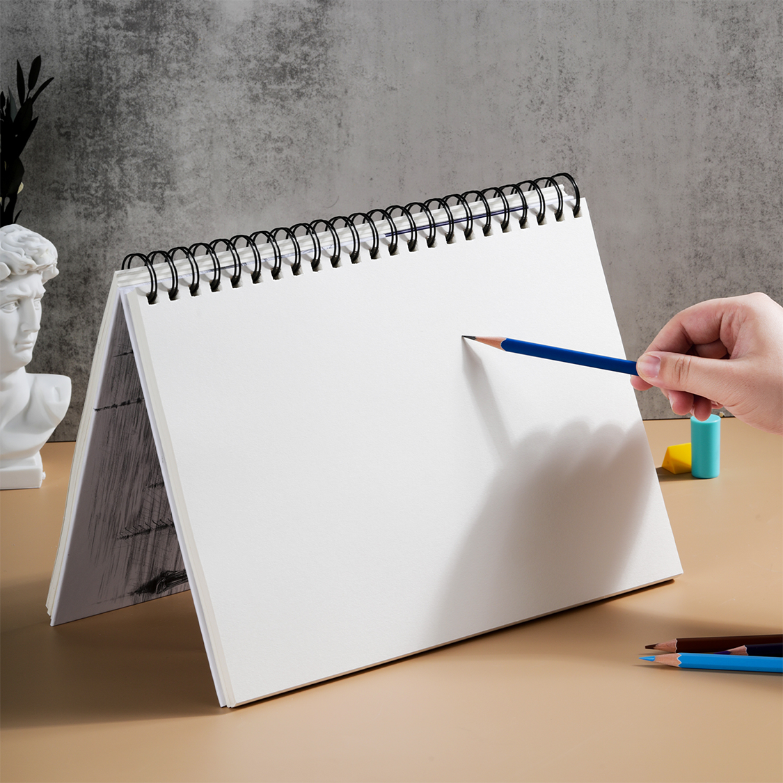 Deli Sketchbook C275/C276/C402/C403/N722/N723 A4/A5 | Shopee Philippines