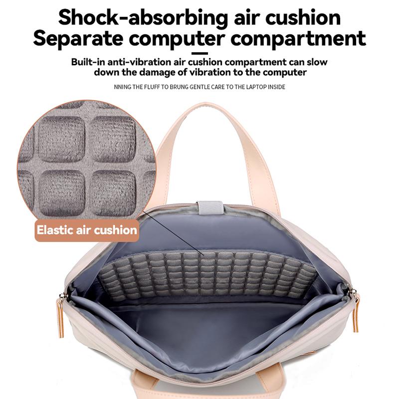 CHARLES X 13/14/15.6/16.1Inch Laptop Bag Multi-Compartment Shockproof ...