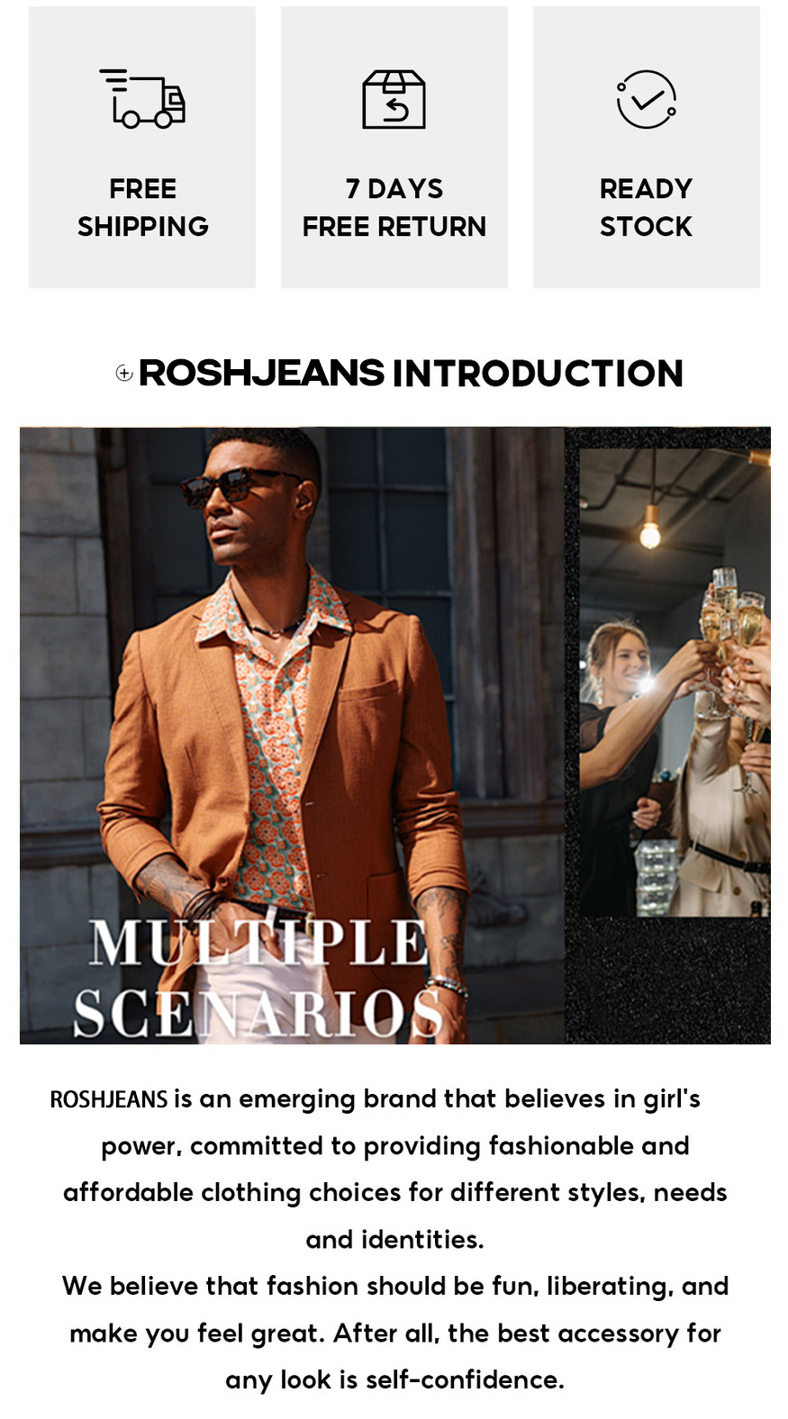 Rosh_Jeans Denim Pants for men jeans for men stretchable Elasicity High ...