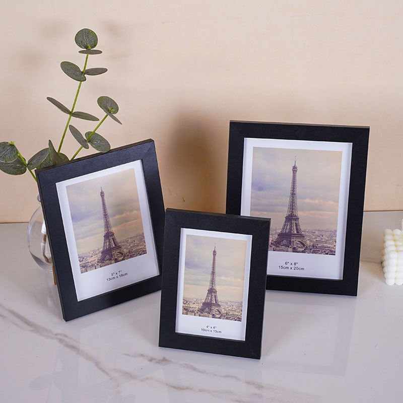 4R/5R/A4 Wooden Picture Frames For Table Top Display And Wall Mounting ...