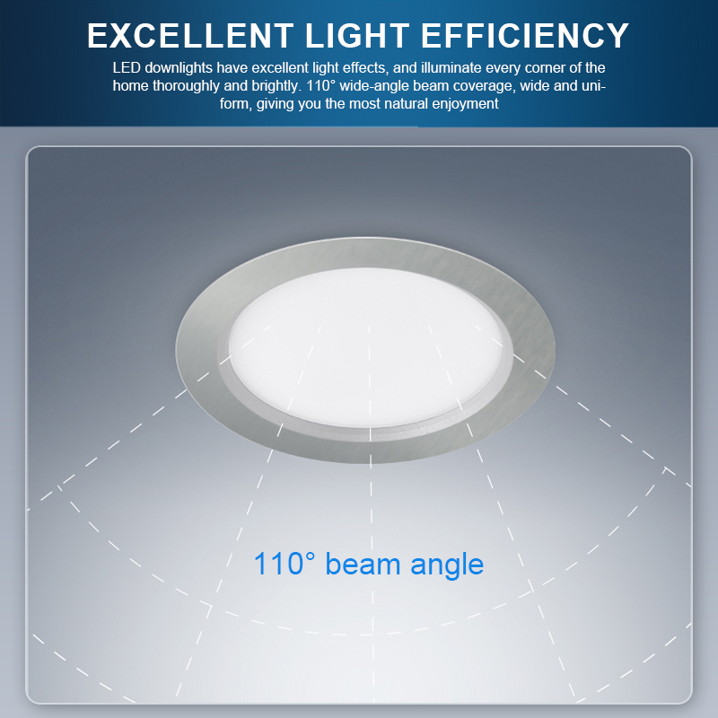 Gold Star Ultra Thin Pin Light Led Ceiling Light Tri Color Recessed ...