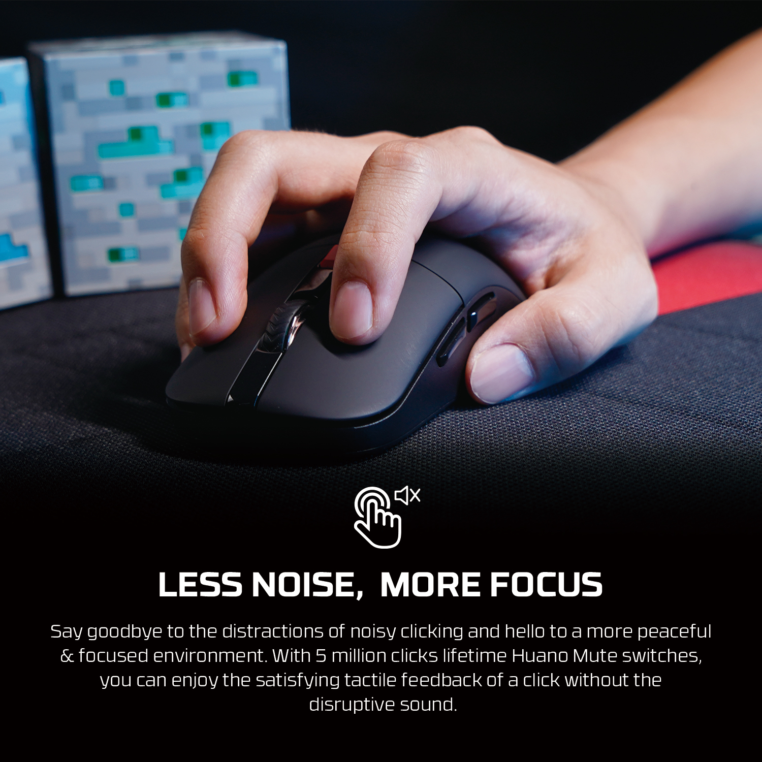 Fantech WG9 Kanata Wireless Gaming Mouse Silent Click & Pixart Optical ...