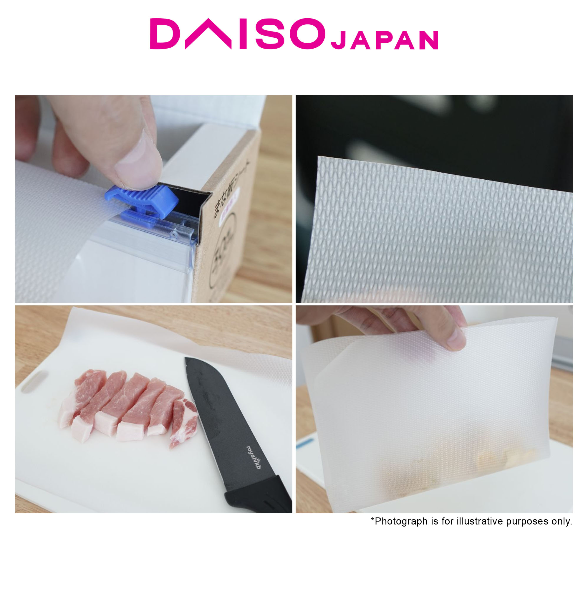 Daiso Thick Type Cutting Board Sheet (24cmx3m) | Shopee Philippines