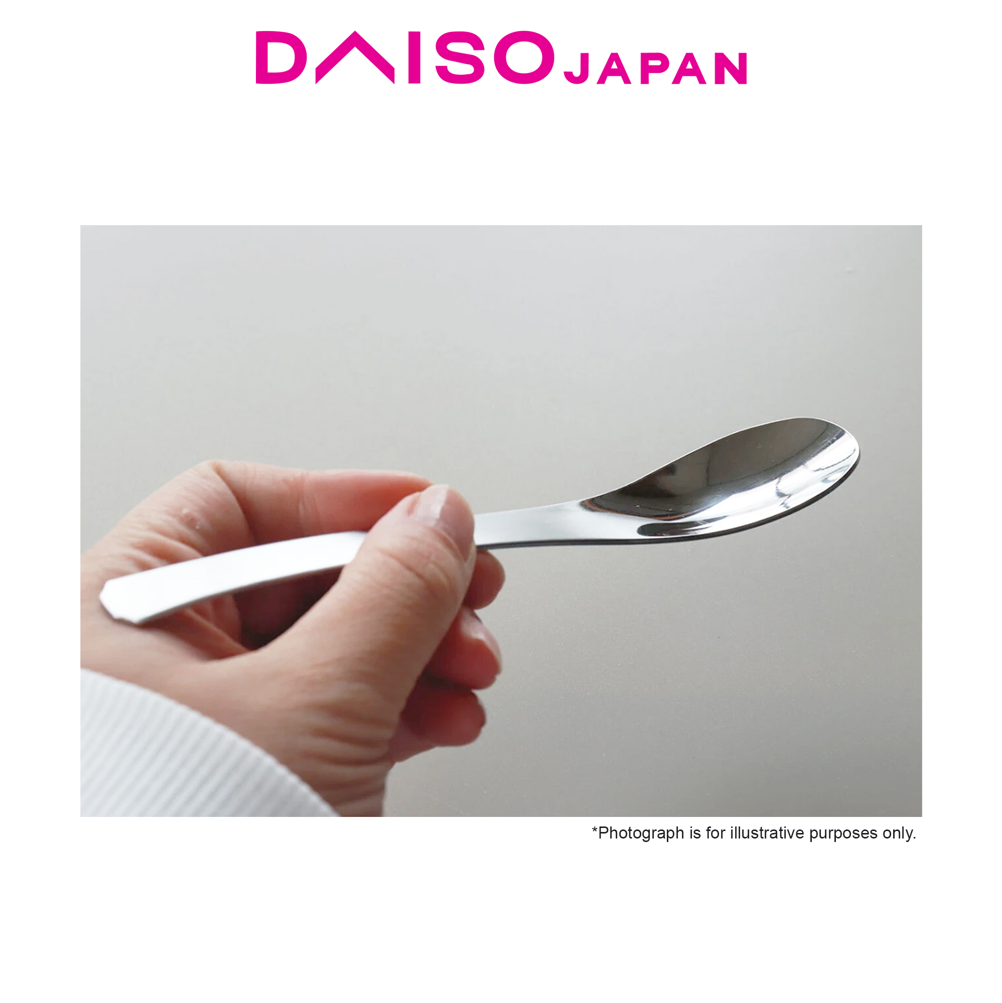 Daiso Stainless Steel Spoon 18.3cm | Shopee Philippines