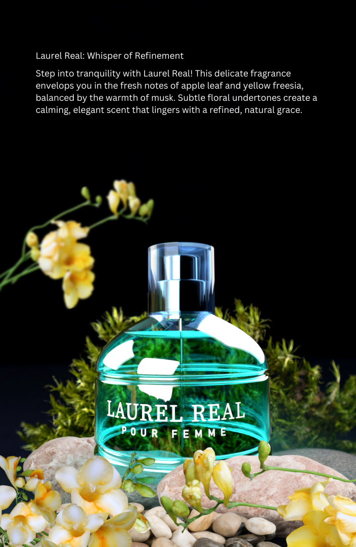 AKRYMI LAUREL REAL 100ML PERFUME FOR WOMEN FRESH RELAXING LONG LASTING ...