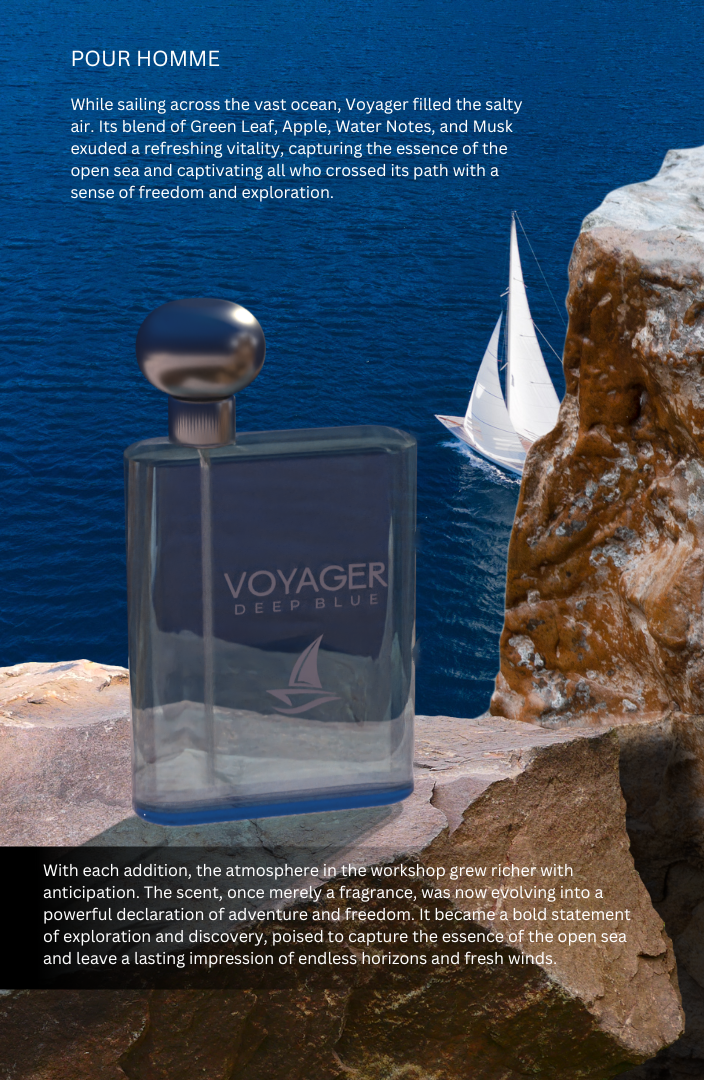 AKRYMI Voyager 100ml Perfume For Men Scent Perfume Ocean Cool Fresh ...