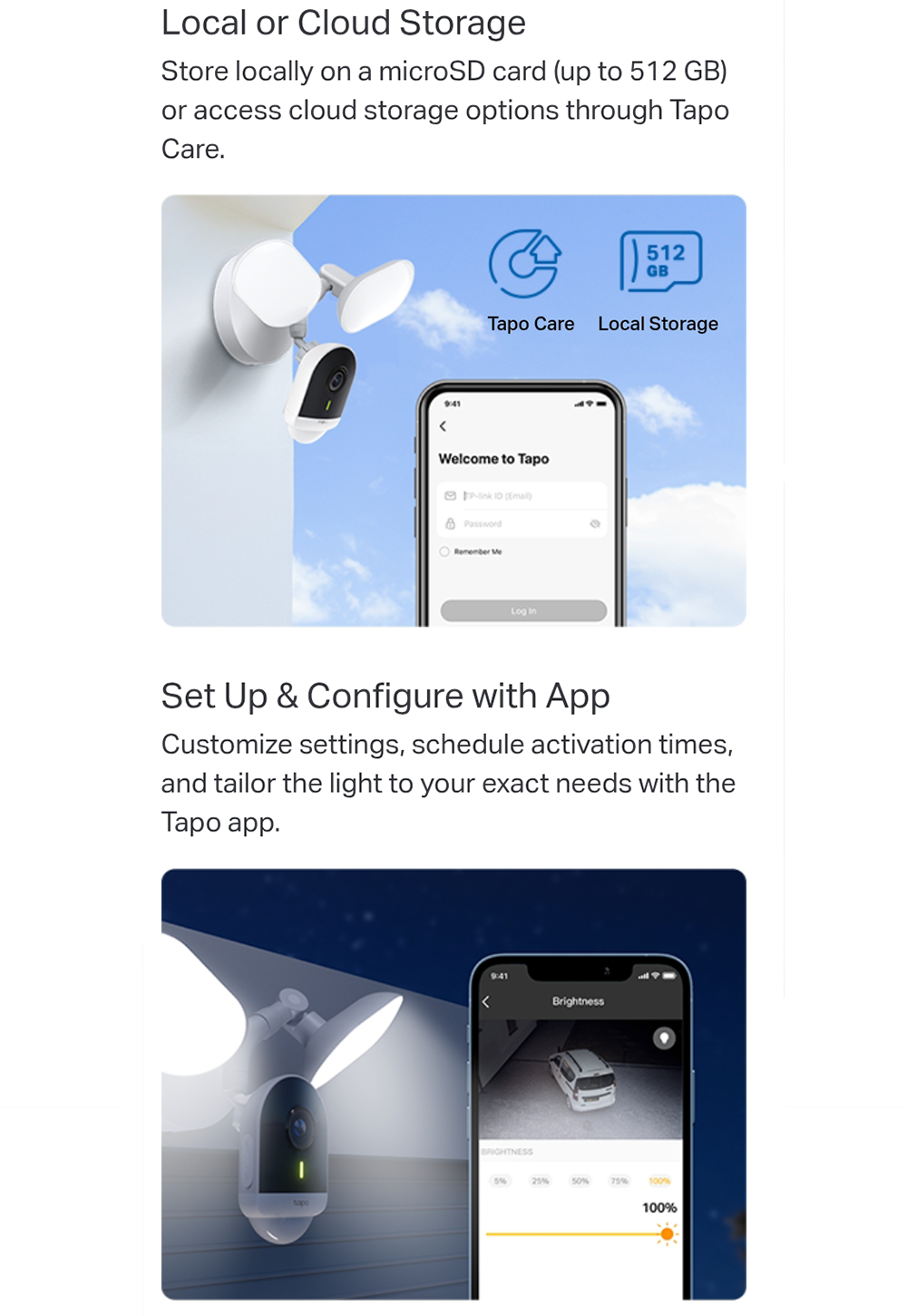 TP-Link Tapo Official | TP-Link | C720 | Smart Floodlight | Camera ...