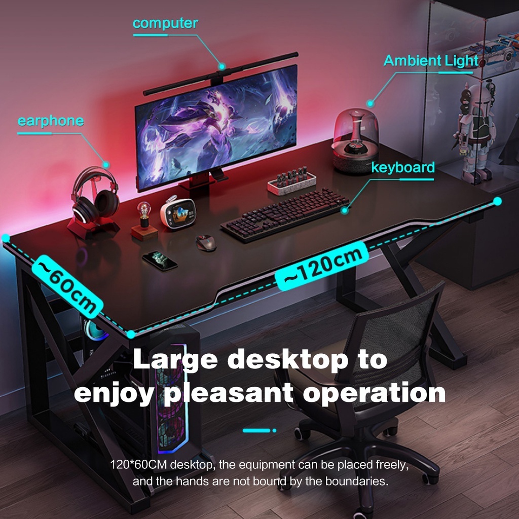 Gaming Table Computer Table Ergonomic Table Writing Desk Office Table ...