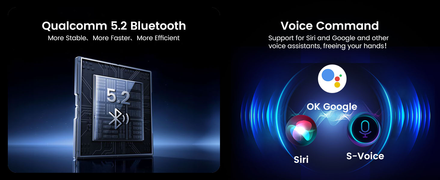 GEARELEC Shark Bluetooth Motorcycle Intercom Helmet Headset 1000m ...