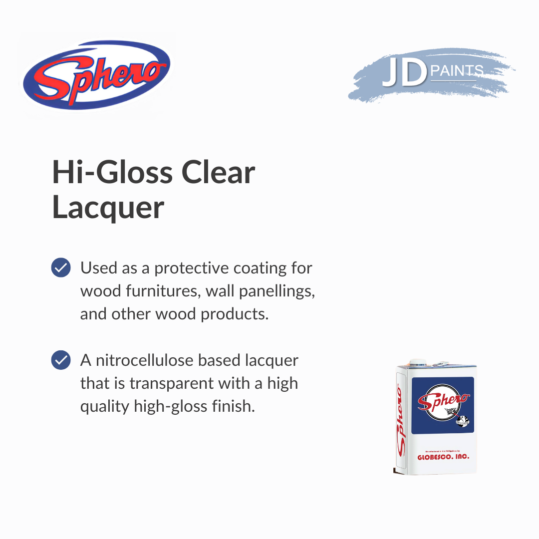 Sphero Lacquer Hi-Gloss Clear | Shopee Philippines