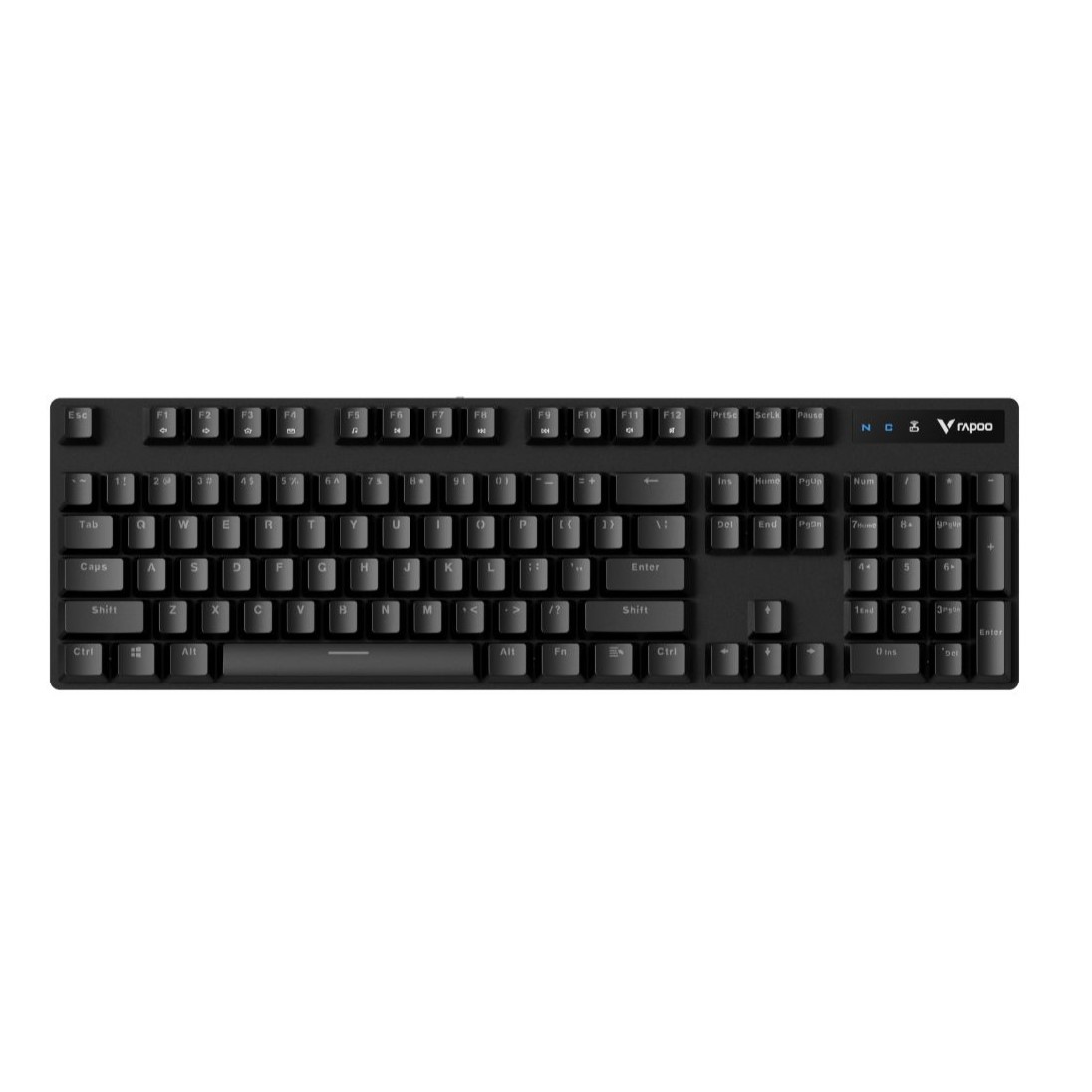Rapoo V500PRO Wired/Wireless Mechanical Keyboard Blue Switch Edition 2 ...