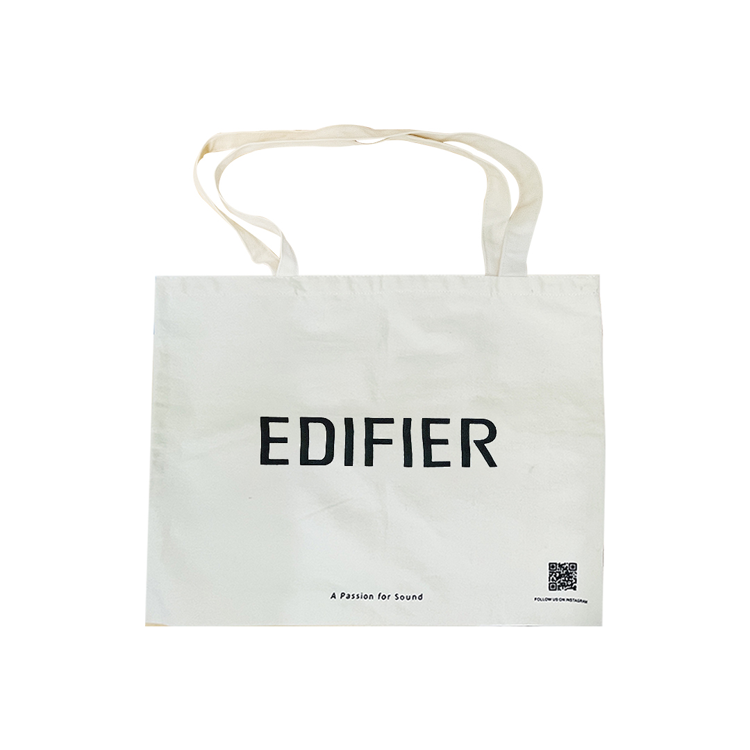 EDIFIER CANVAS BAG WITH EDIFIER LOGO | Shopee Philippines