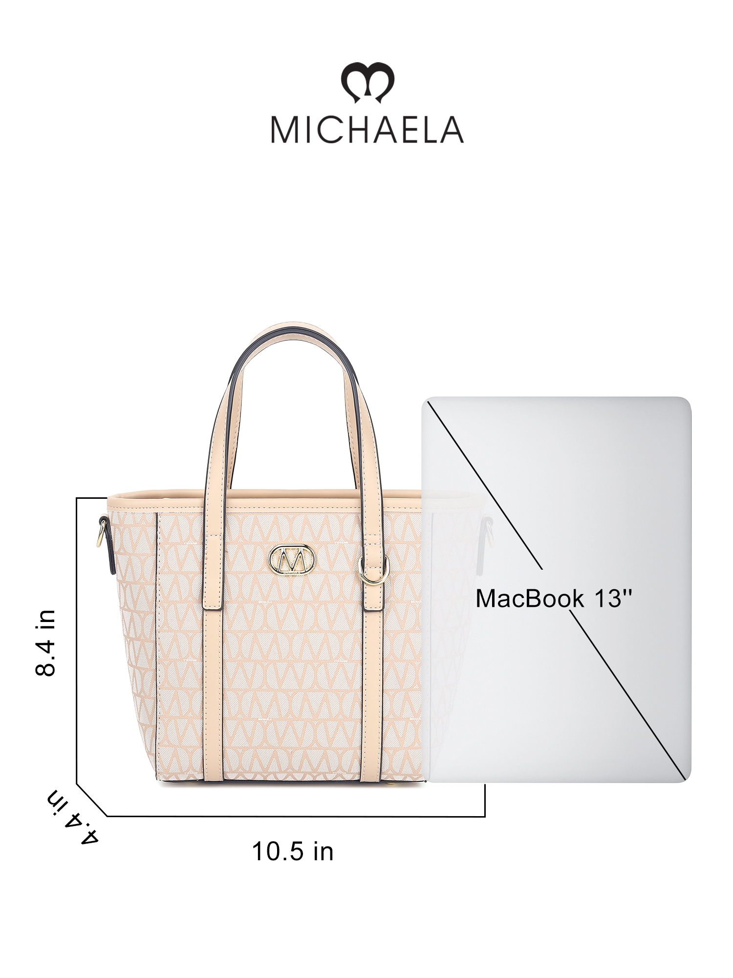 MICHAELA Lettering Bucket Bag Versatile Carry Retro Fashion Sling Bag ...