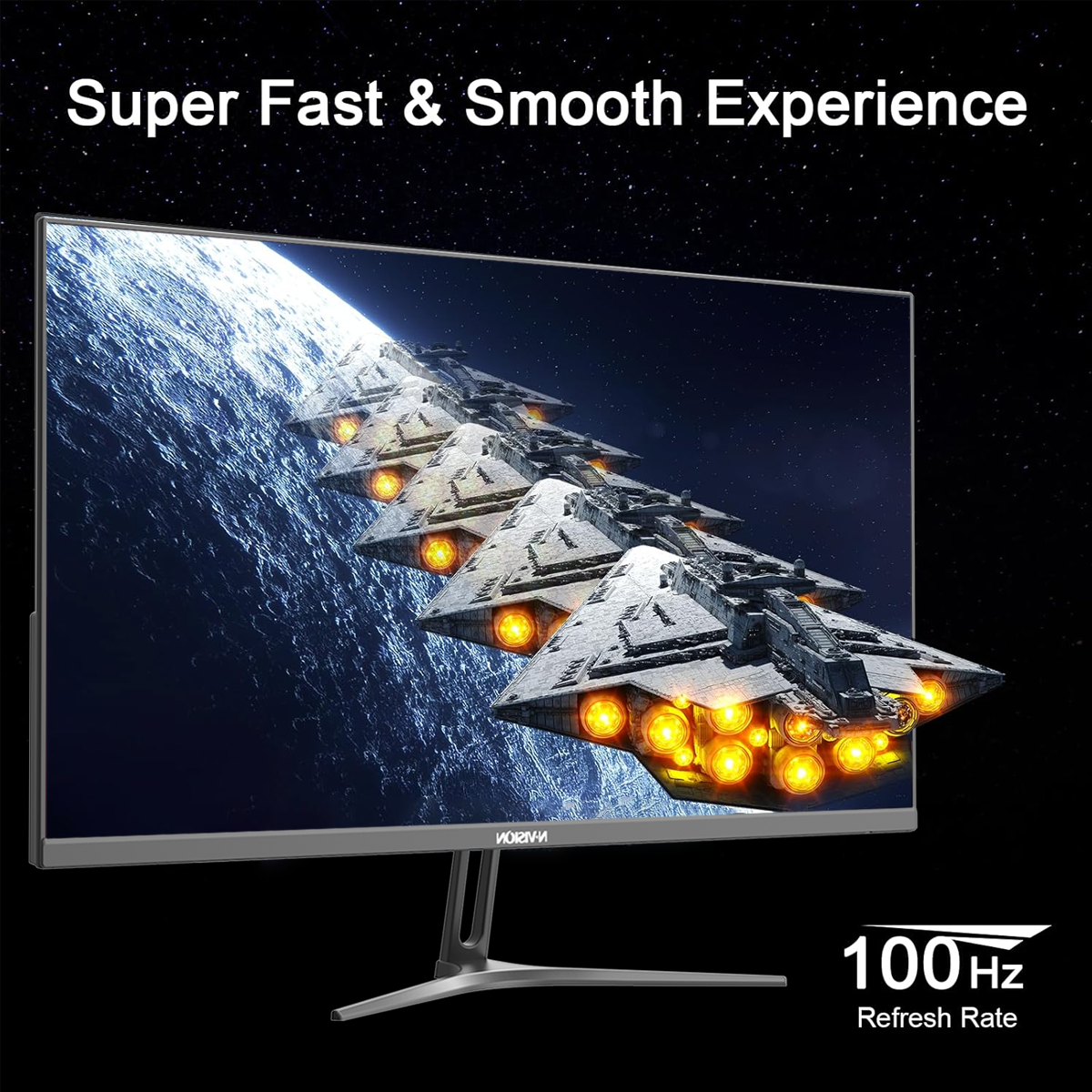 Nvision 25 Inch Monitor 100Hz FHD 1920*1080P Framless Flat Gaming ...