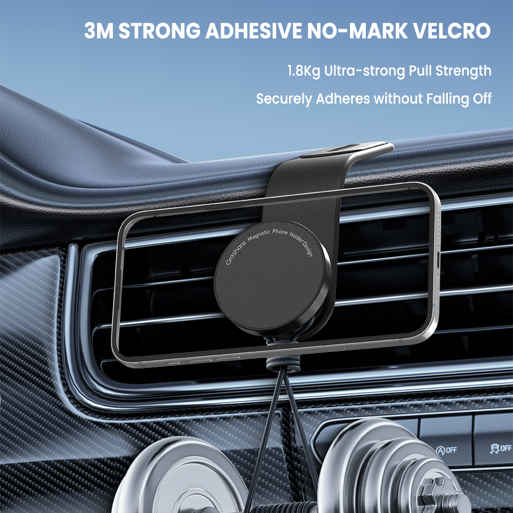 Orashare CPH03 Magnetic Car Phone Holder Bendable 360° Rotation for ...