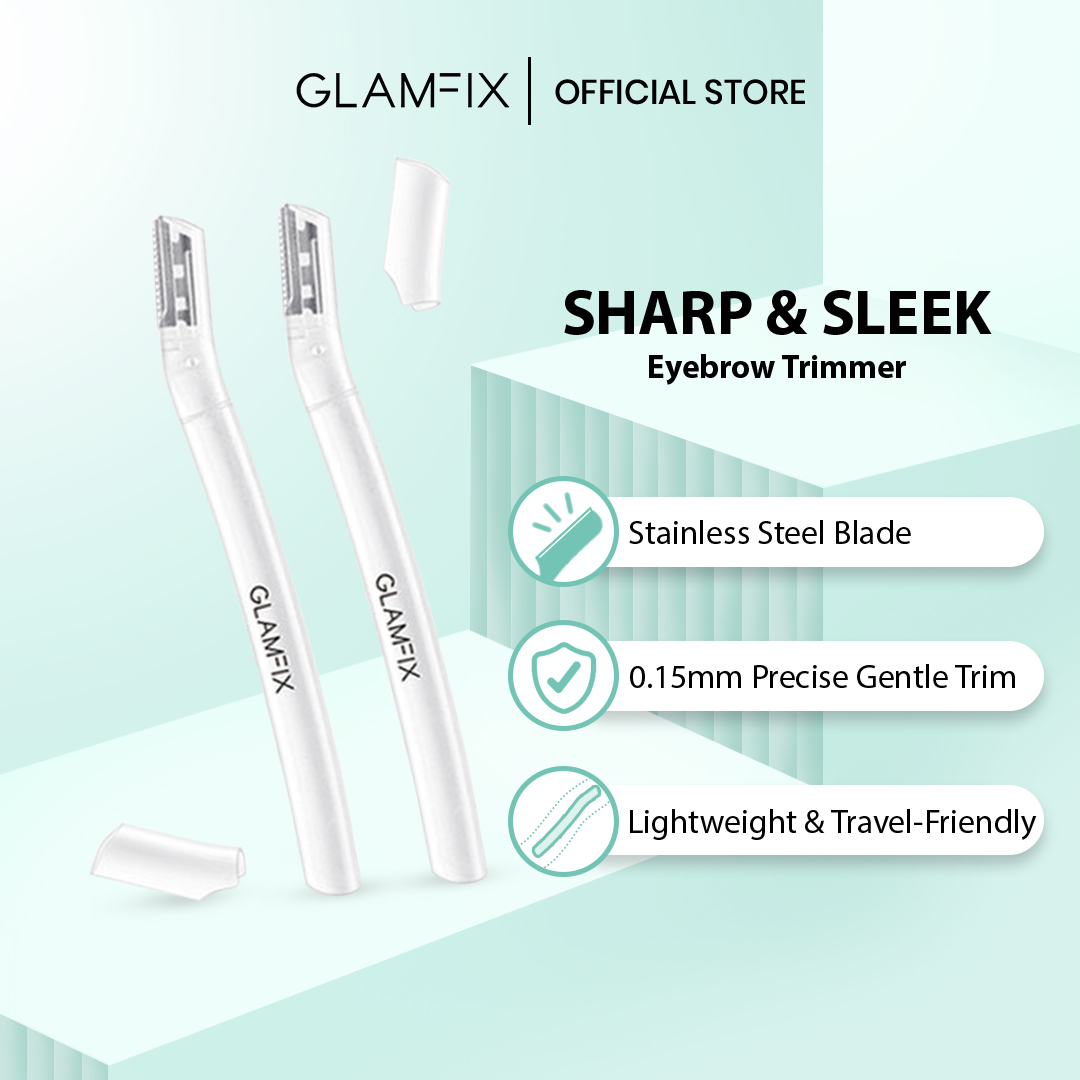 GLAMFIX Eyebrow Trimmer- Eyebrow Razor Eyebrow Shaper Eyebrow Shaver ...