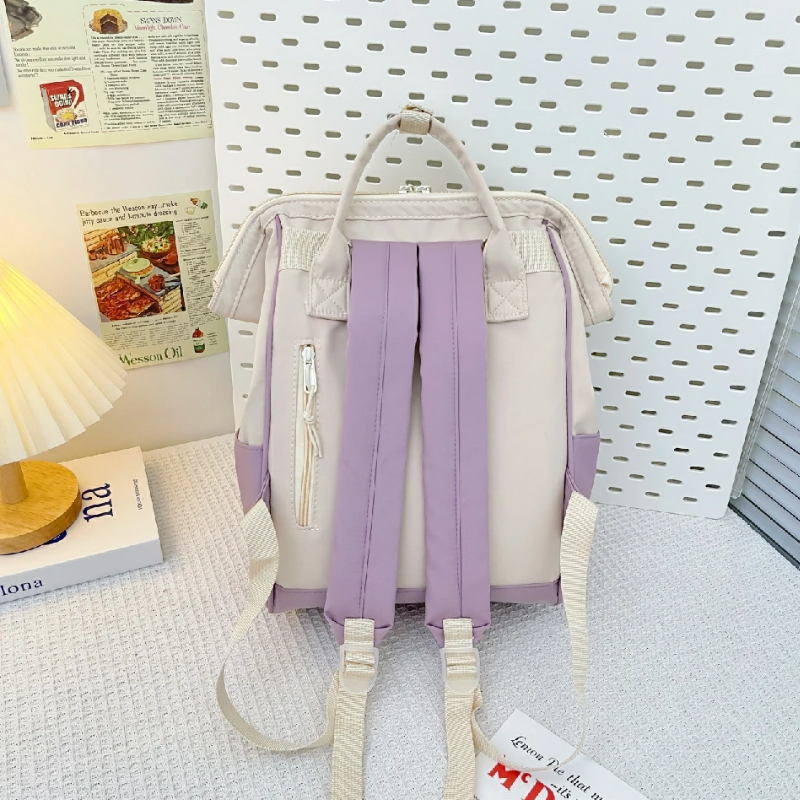 New Fashion Light weight Cute Girls Academy School Bags Leisure Nylon ...