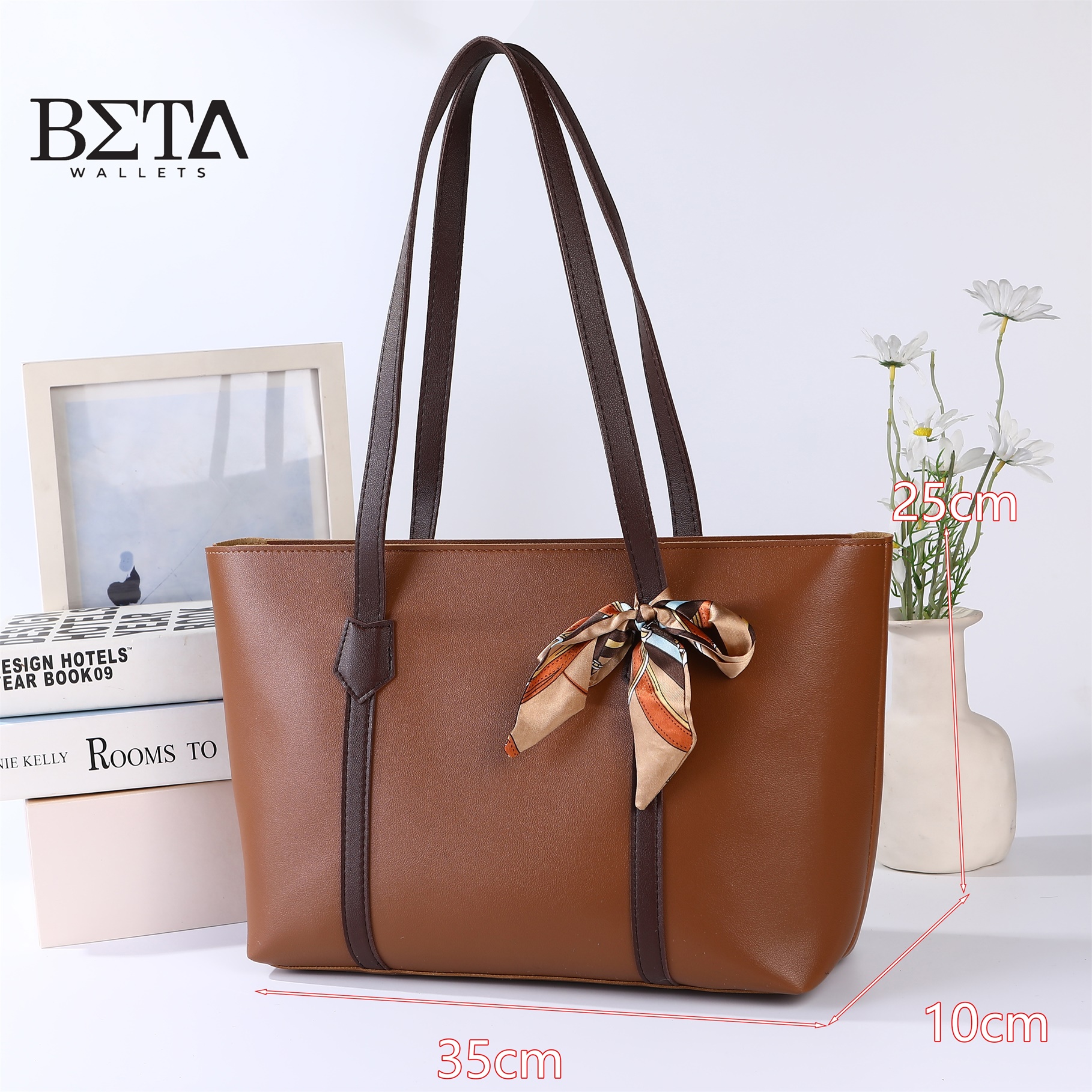 BETA Totebag For Woman High-End Leather Janpanese Korean Fashion Ladies ...