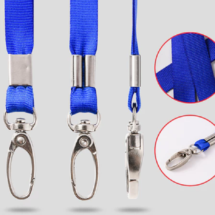 ID Lace With Strong Durable Hook Plain Color Business Work ID Lanyard ...