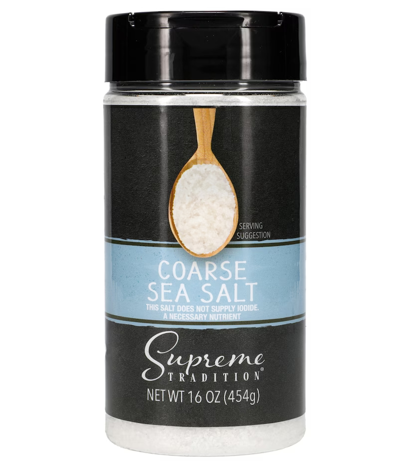 Supreme Tradition Coarse Sea Salt 454g | Shopee Philippines