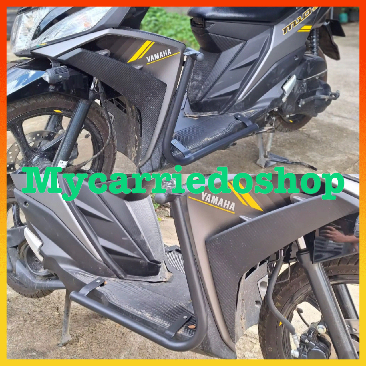 Motorcycle Half Crash Guard Pair For Yamaha Mio i 125 / Mio i 125S /M3 ...