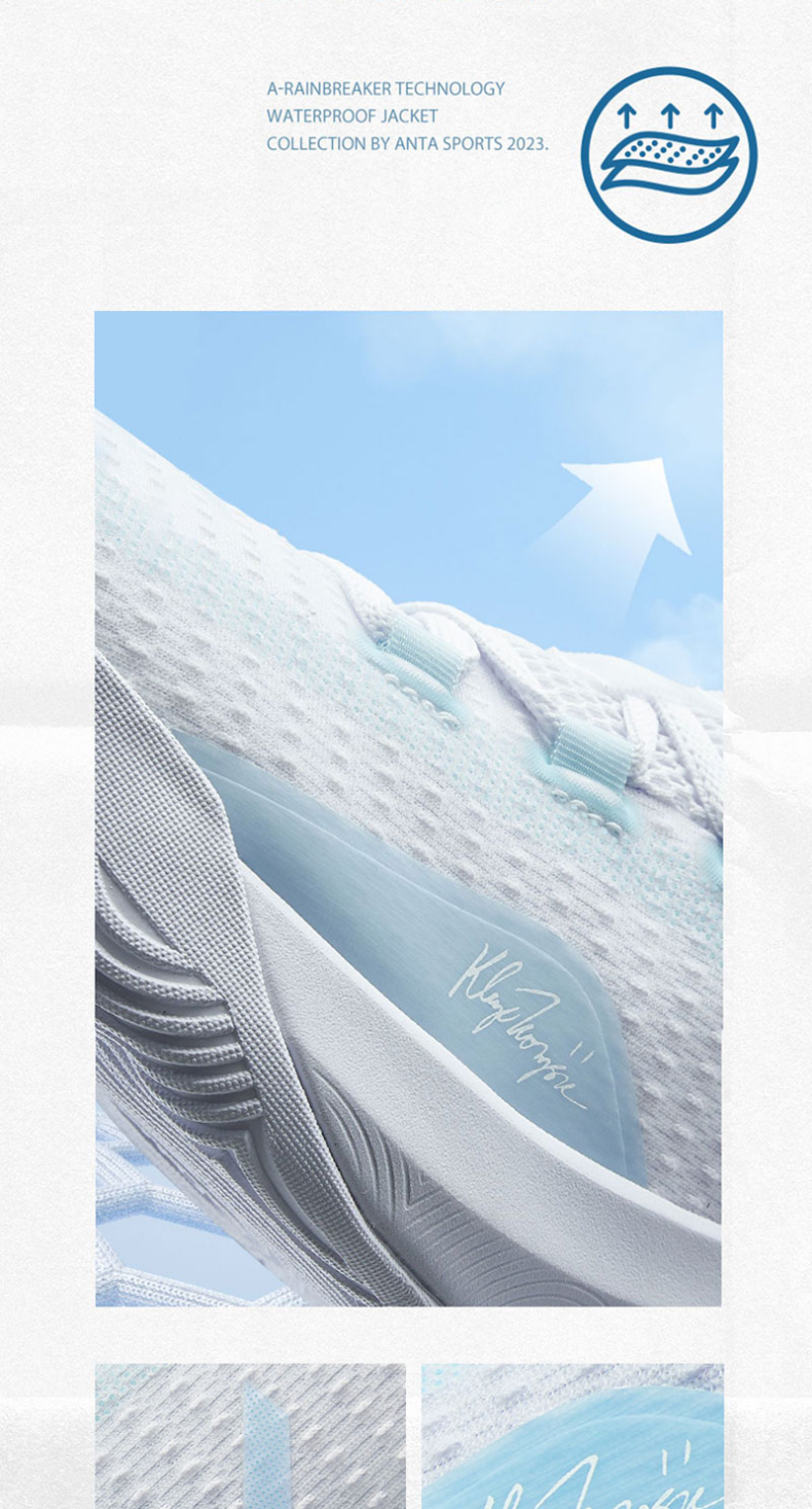 ANTA Men KT Fly Klay Thompson Basketball Shoes Performance Cushioning ...