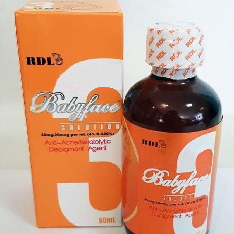 RDL BABY FACE #1#2#3 For dark Skin Tone and Acne Solution 60ml | Shopee ...
