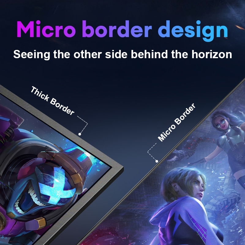 EXPOSE Monitor 27/24/22/19 Inch Curved Gaming Monitor 165/75/60Hz IPS ...