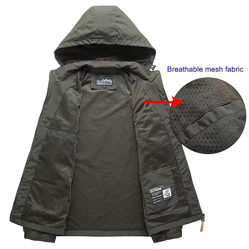Outdoor Waterproof Tactical Jackets Motorcycle Riding Outerwear ...