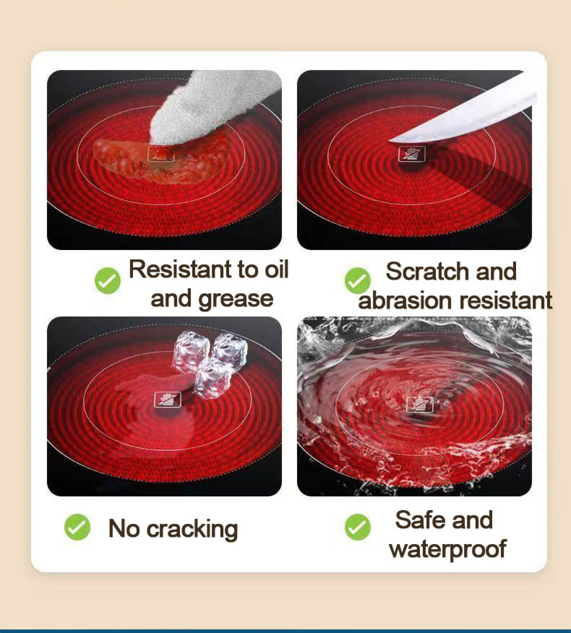 Double Burner Electric Induction Cooker High Power 3500W Waterproof ...