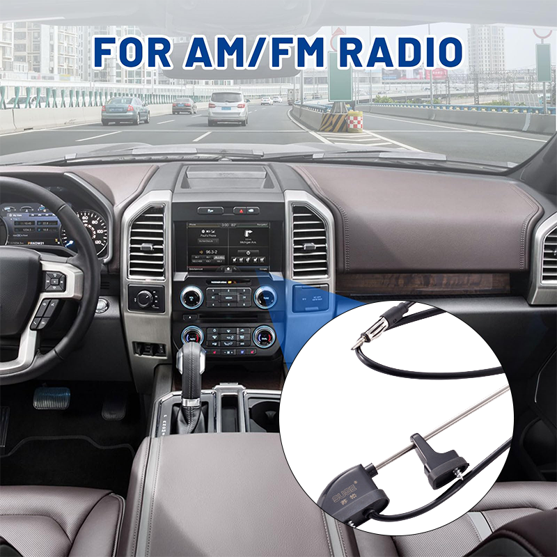 Universal Car Vehicle Side Antenna Car Antenna For FM / AM Car Radio FM ...