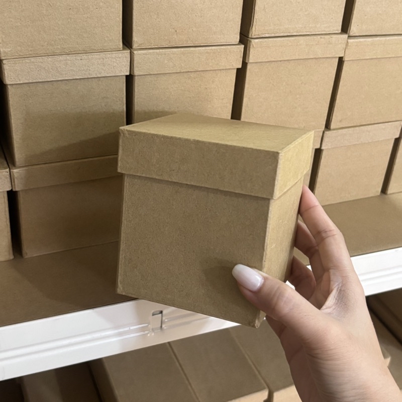 YLH | Hard Box | Kraft Box 3.5x3.5 inches | 3x3x3 inches | 2x3 inches ...