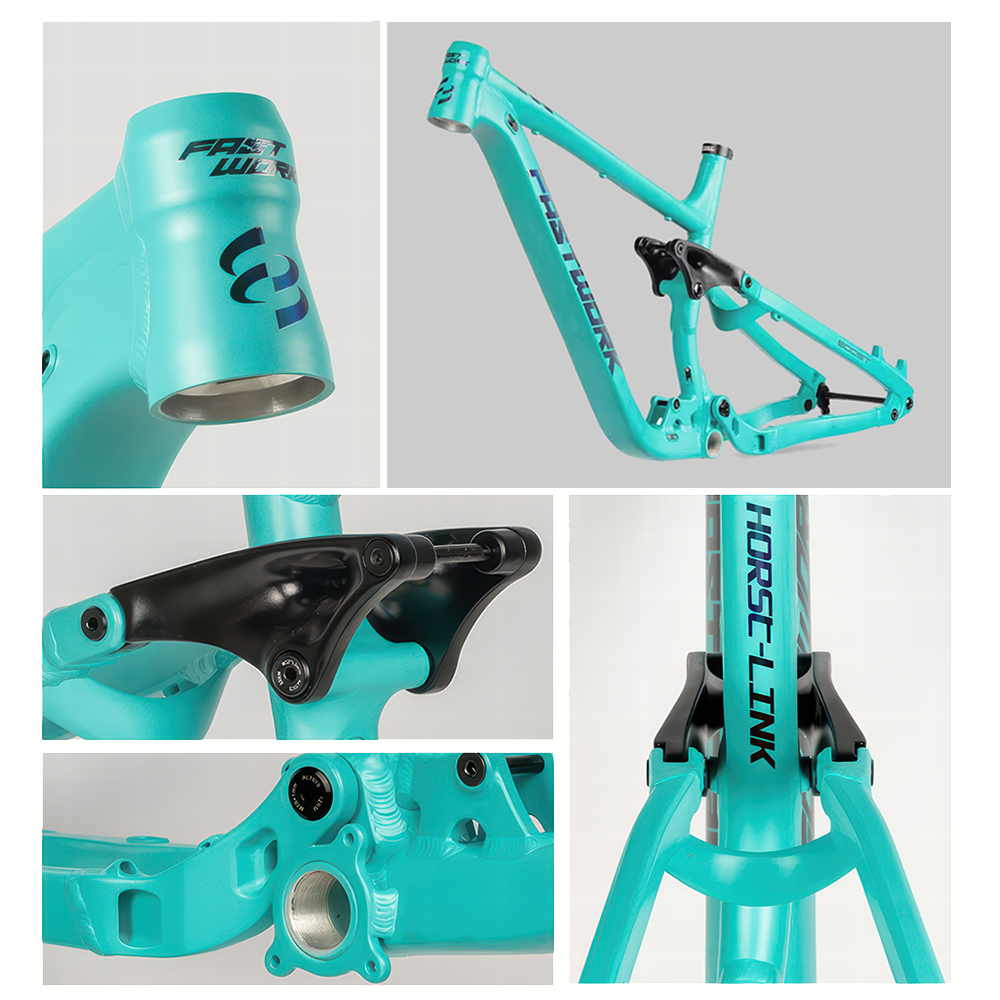 FASTWORK MTB FRAME 26/27.5/29 soft tail full suspension XC trail AM ...
