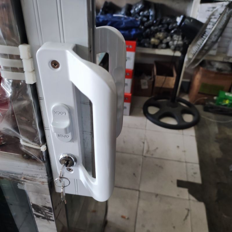 798/900series Sliding door lock with handle aluminum frame door ...