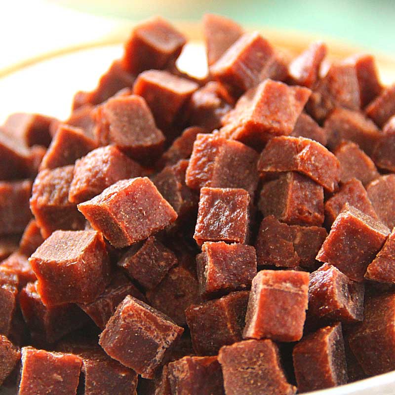 【100g】Beef Cubes - Dog Treats Beef Cube Dog for Pet Training | Shopee ...