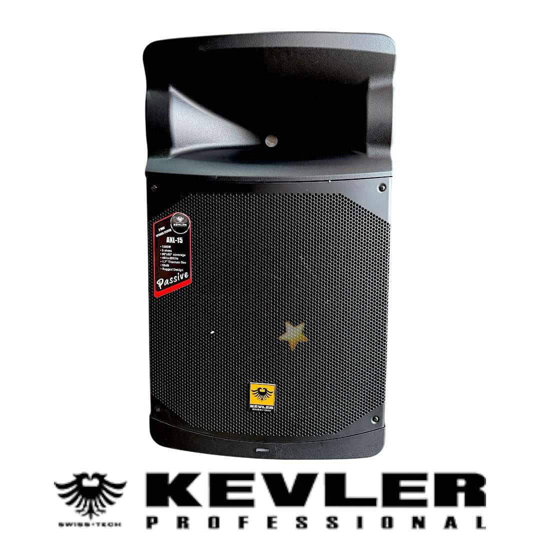 1pc. Kevler AXL 15 Passive 15 inch 2 Way Bass Reflex 1000 Watts 8 ohms ...