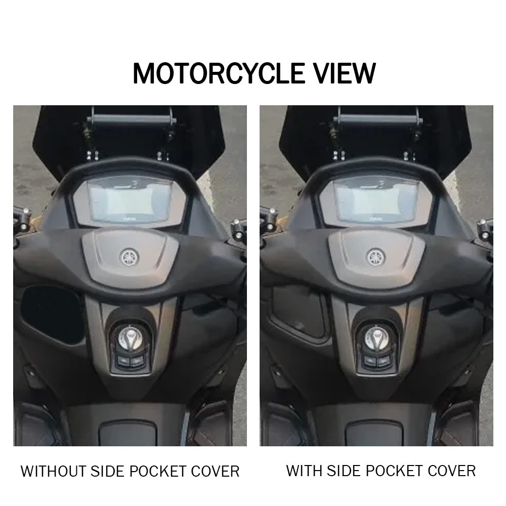 Carbon Side Pocket Cover for NMAX 2020/2021 Volt NMAX V2 Volt ...