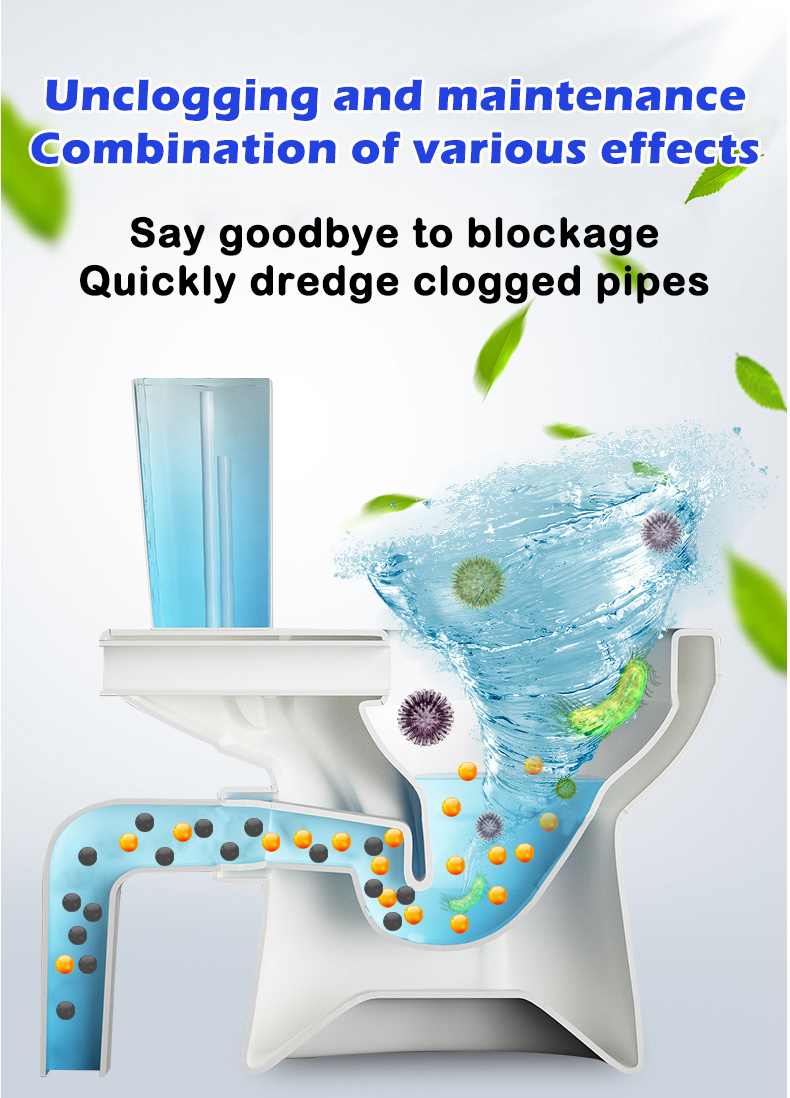 SO EASY 600G Pipe Dredging Agent Drain Cleaner Tools Dissolve Blockage ...