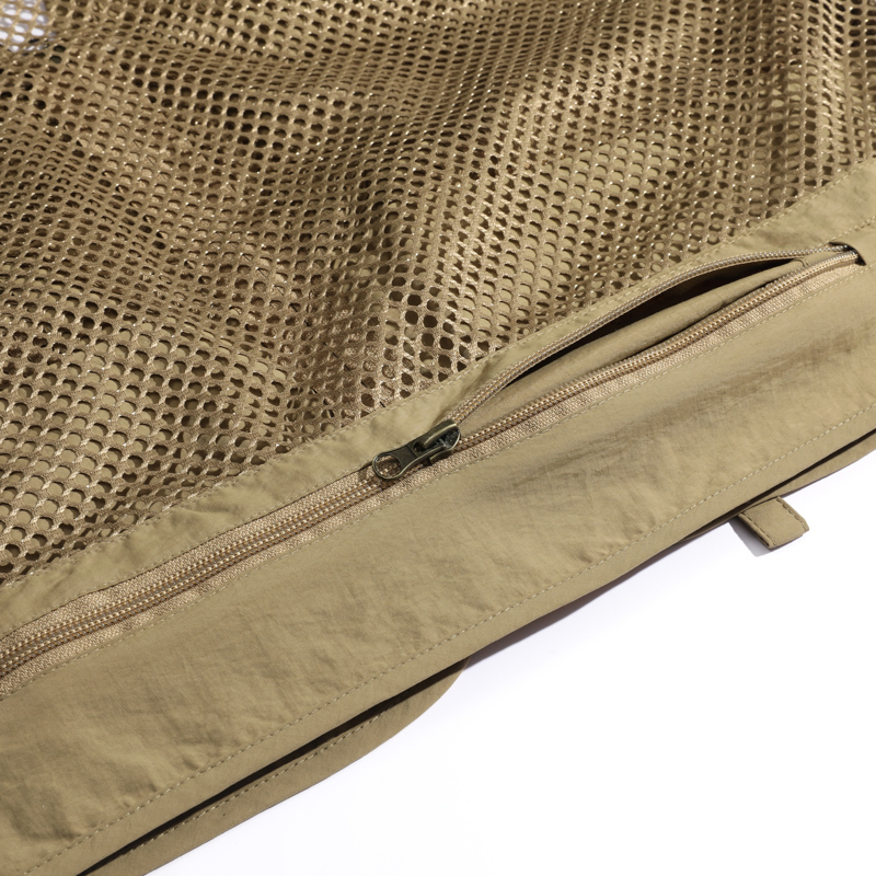 14 Pockets Summer Hiking Fishing Vest Mesh Quick-Drying Vest Men's ...