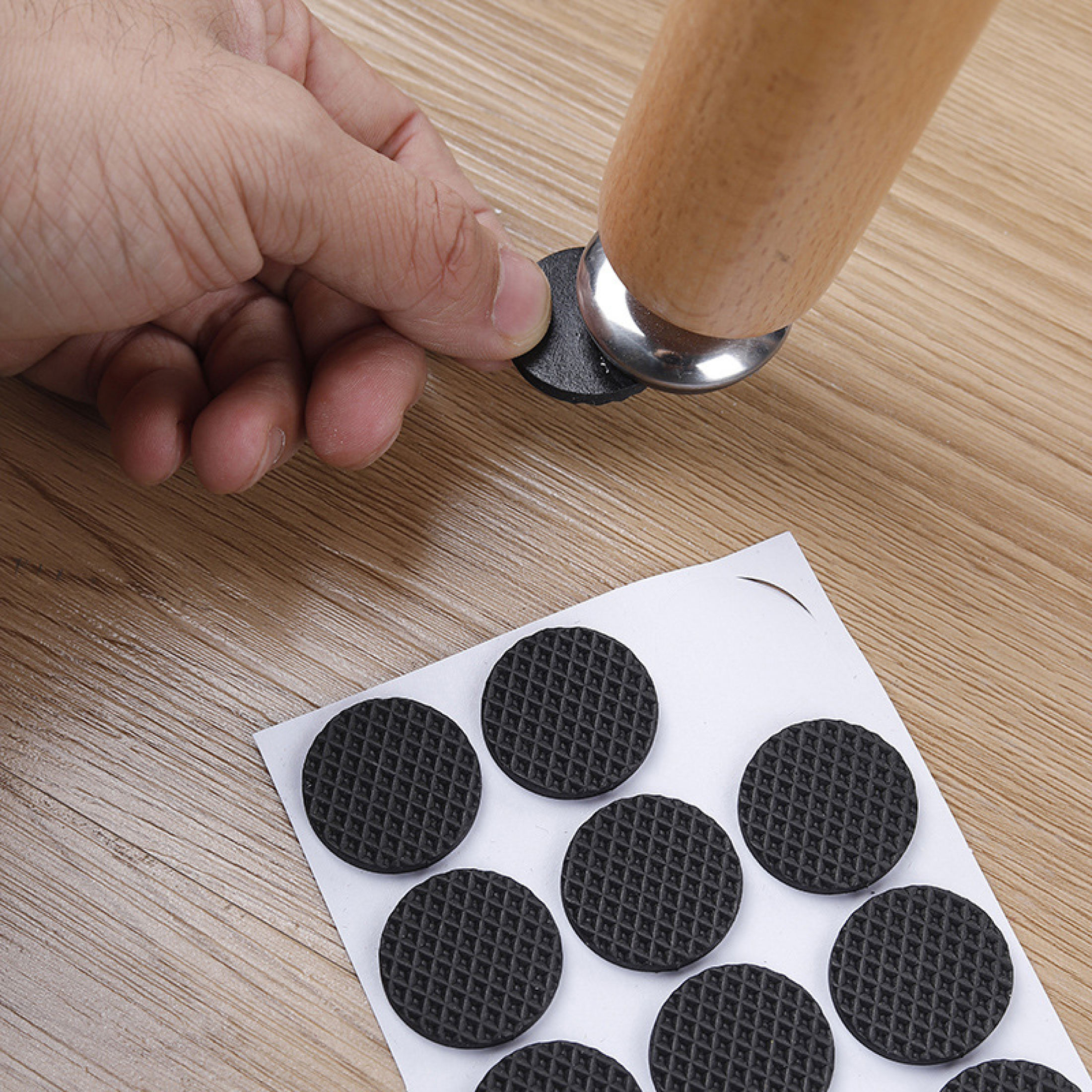 DIY Furniture Chair Leg Pad Table Legs Non-slip Silent Rubber Feet ...