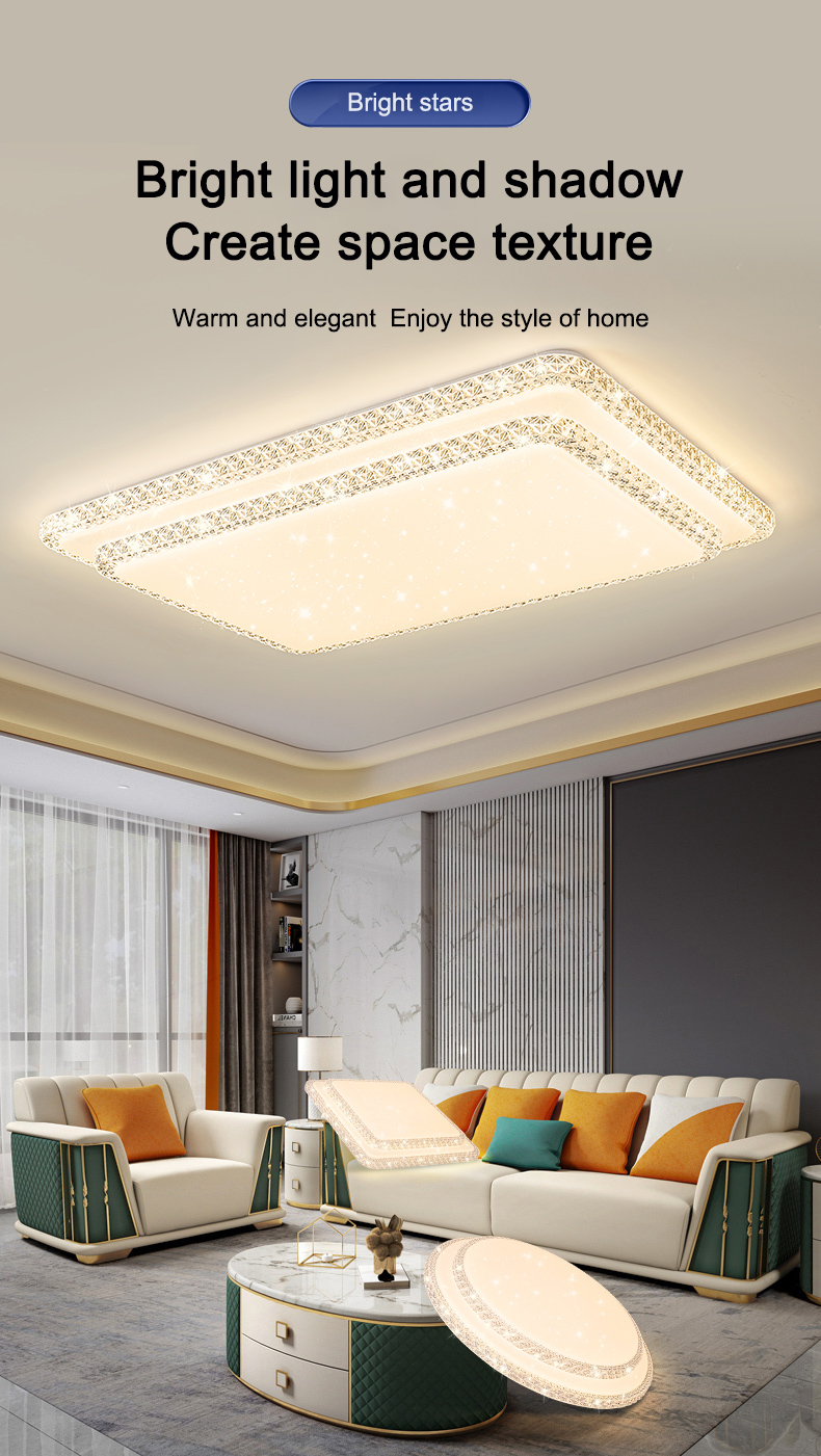 LED Ceiling Light Three Color Corridor Bedroom Light 220v Aisle Light ...
