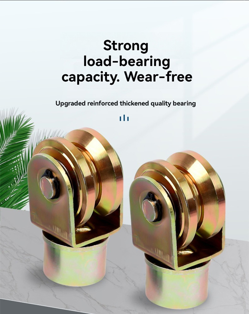 Swivel 360° Sliding Gate Roller Wheel With Bearing Heavy Duty Sliding ...