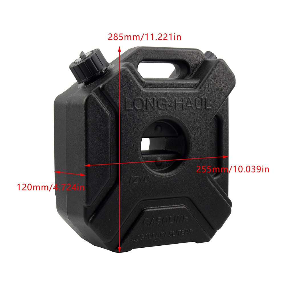 PORTABLE FUEL BOX 5L OIL TANK BACK-UP/FUEL OIL CONTAINER WITH LOCK AND ...