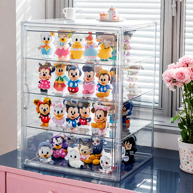 Acrylic Display Case Boxes Transparent Display Box Labubu Display Box ...