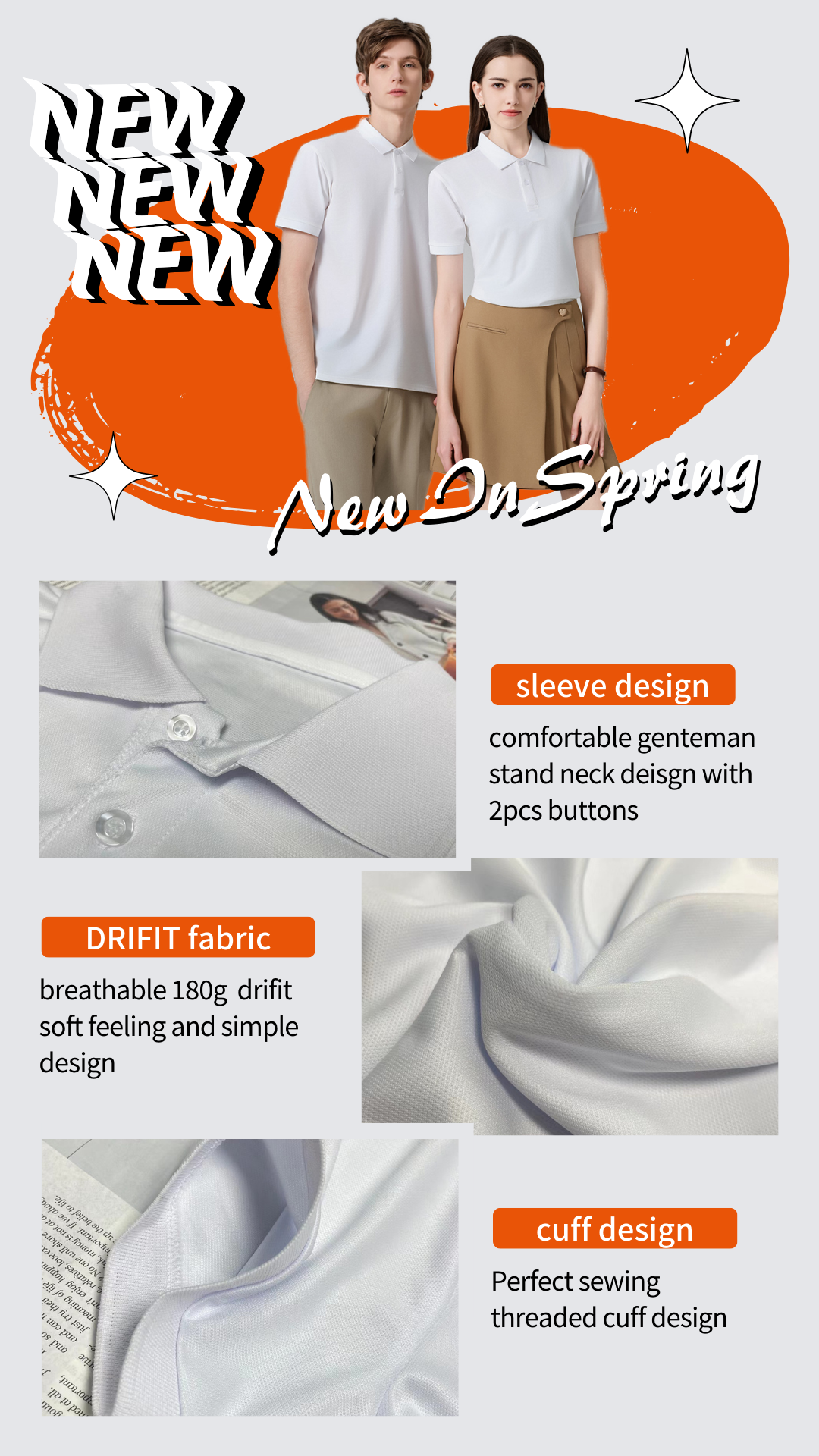 Daily wear plain polo shirt for unisex breathable multiple color polo ...