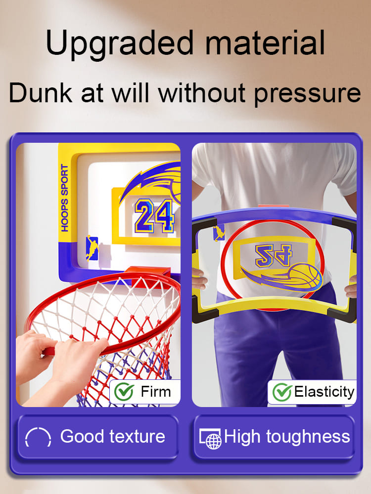 Basketball hoop Hanging Door Iron Ring Mini Indoor Basketball Folding ...