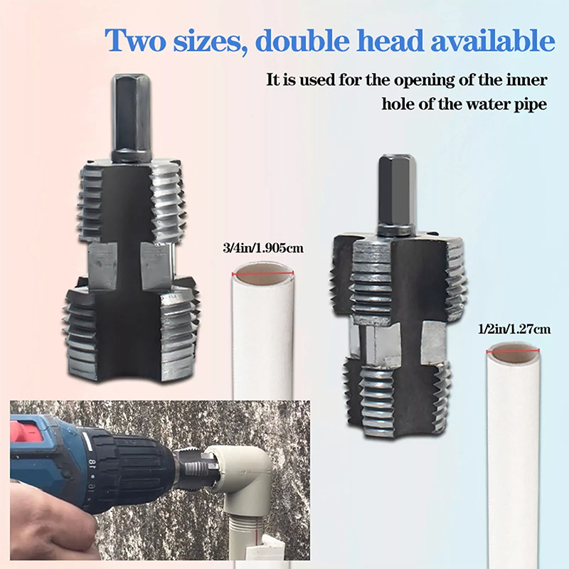 Water Pipe Internal Thread Tool For For PVC Pipes Fits 4 Point And 6 ...
