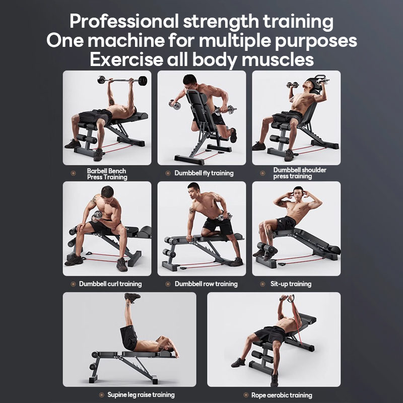 ADKING Dumbbell bench bench press bench sit-up board barbell fly bench ...