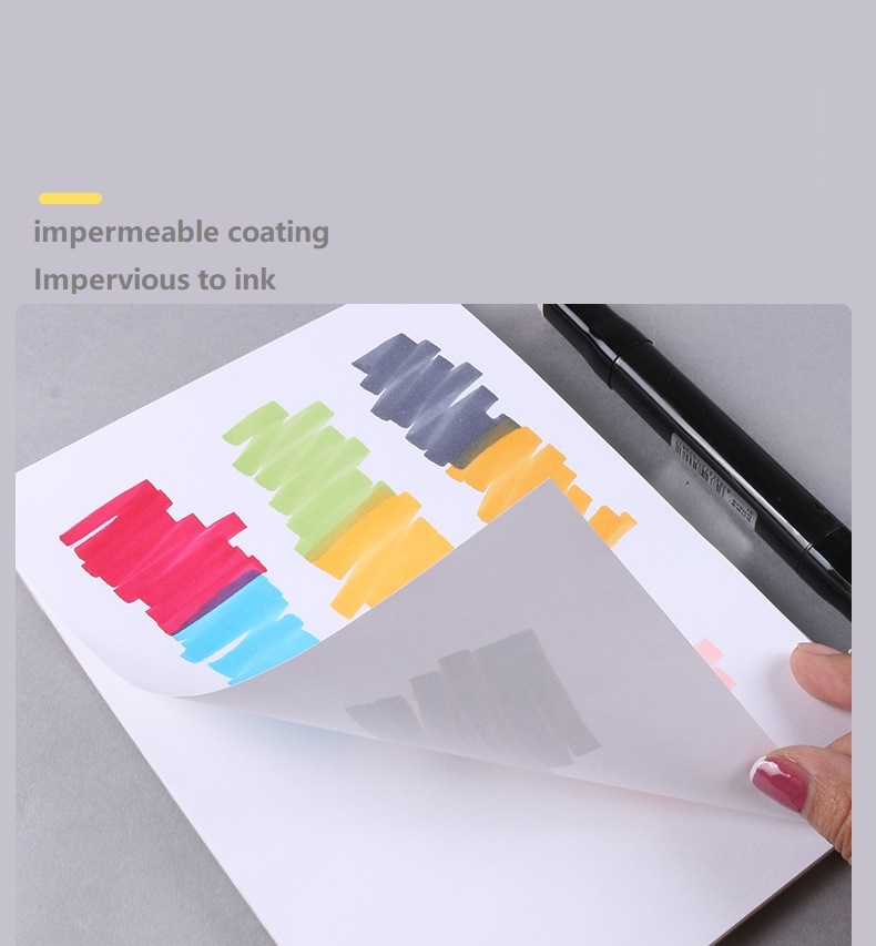 marker pad 30 Sheet A3/A4/A5 Professional Marker Paper Sketch pad ...