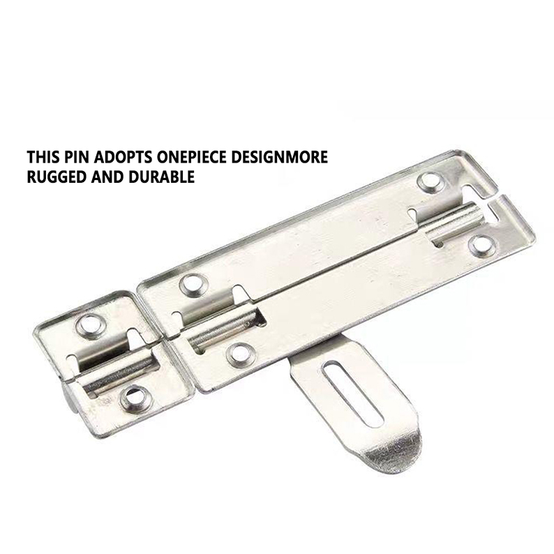 HS Stainless Steel Barrel Bolt Door Latch With Screws Hardware Door ...